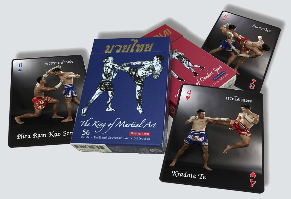 Public relations for male-female Thai boxing commemorative cards ...